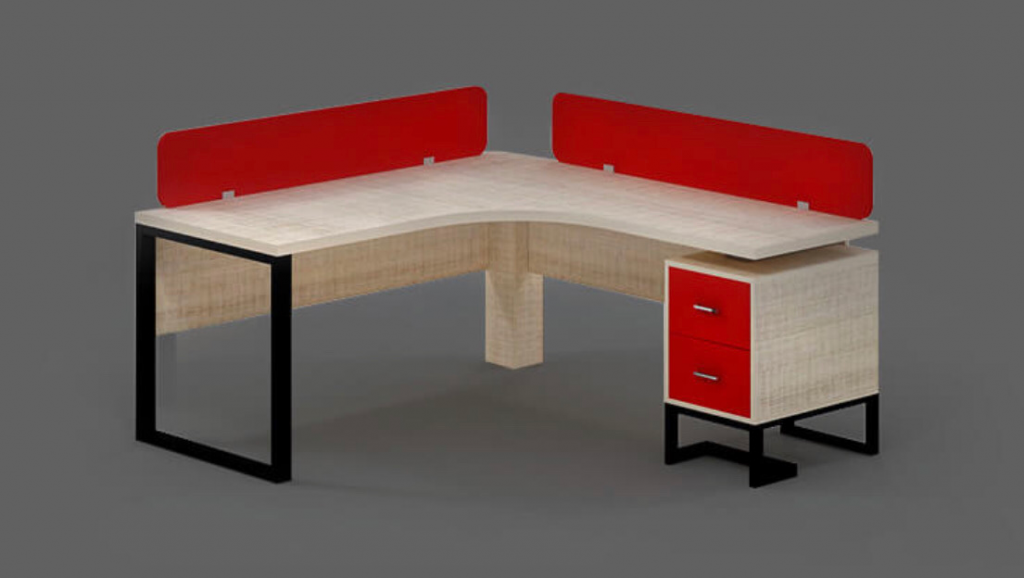 Open Desk Office Partition 1P - 01 - Philippine Workspace Solutions ...