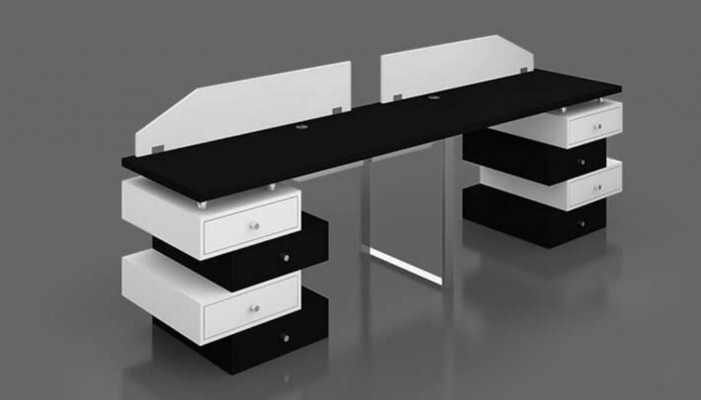 Open Desk Office Partition 2P - 29 - Philippine Workspace Solutions ...