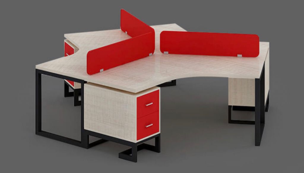 Open Desk Office Partition 3P - 01 - Philippine Workspace Solutions ...