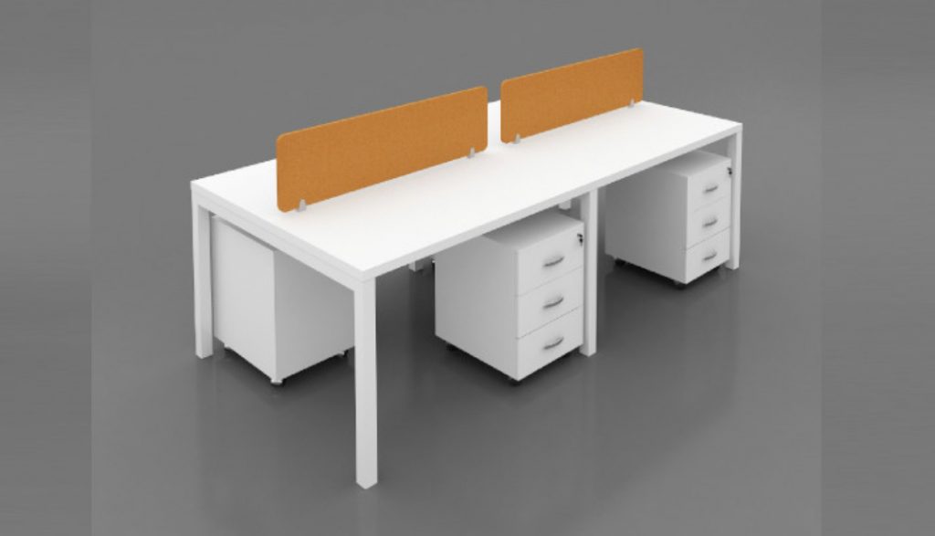 Open Desk Office Partition 4P - 01 - Philippine Workspace Solutions ...
