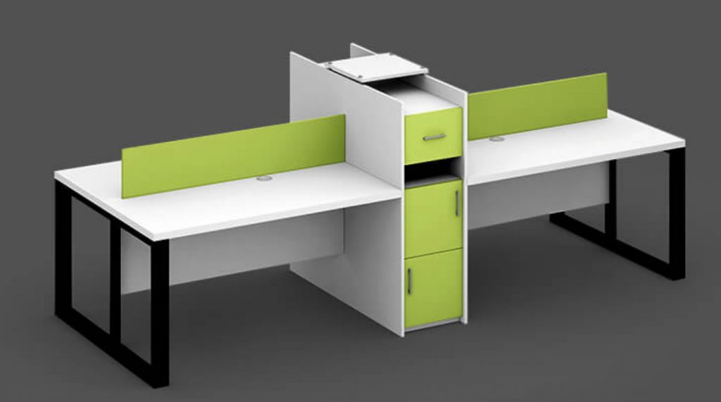 Open Desk Office Partition 4P - 21 - Philippine Workspace Solutions ...