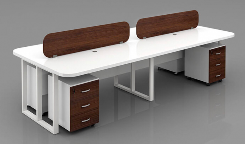 Open Desk Office Partition 4P - 22 - Philippine Workspace Solutions ...
