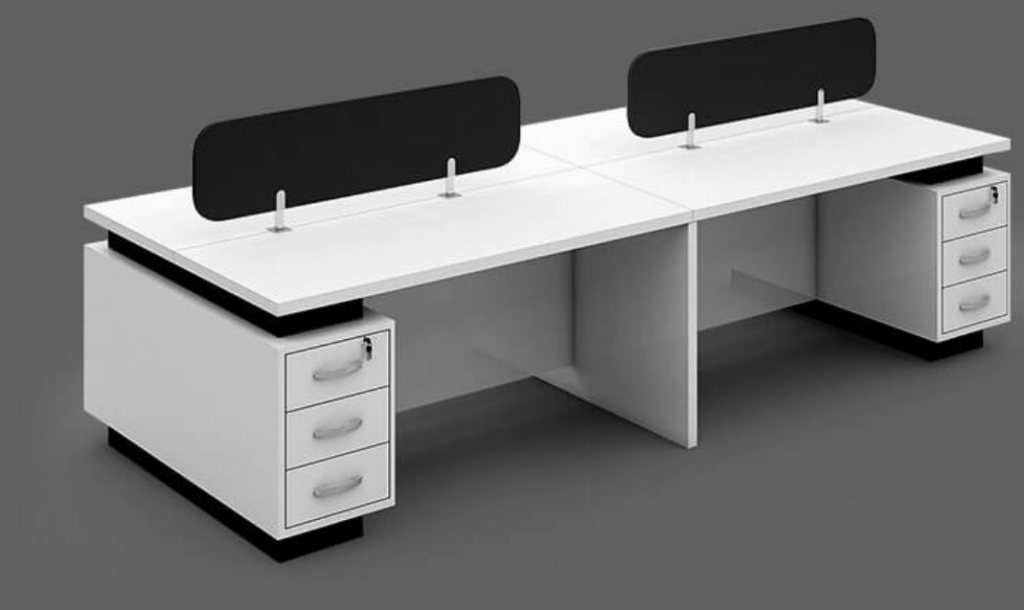 Open Desk Office Partition 4P - 59 - Philippine Workspace Solutions ...