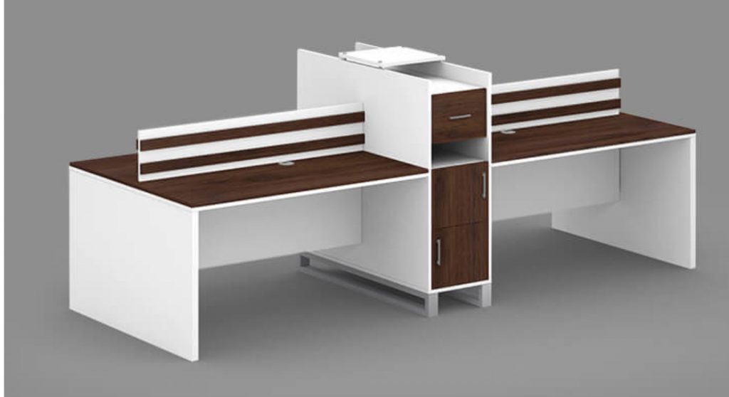 Open Desk Office Partition 4P - 67 - Philippine Workspace Solutions ...
